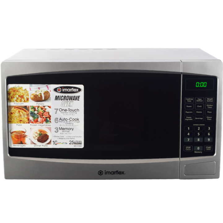 Imarflex Digital Microwave Oven 25L (Silver) MO-F25D | Lazada PH