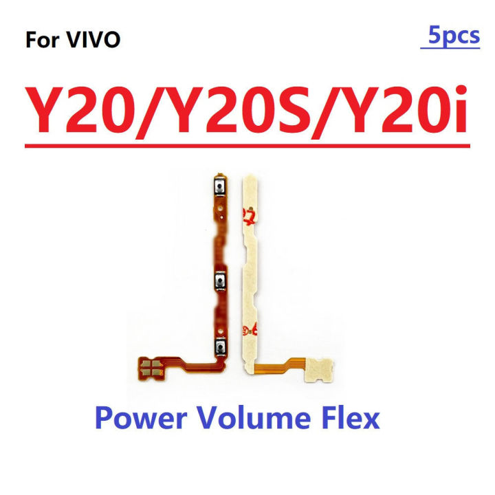 For Vivo Y20/Y20S/Y20i Power Volume flex key Button Control Flex Cable ...