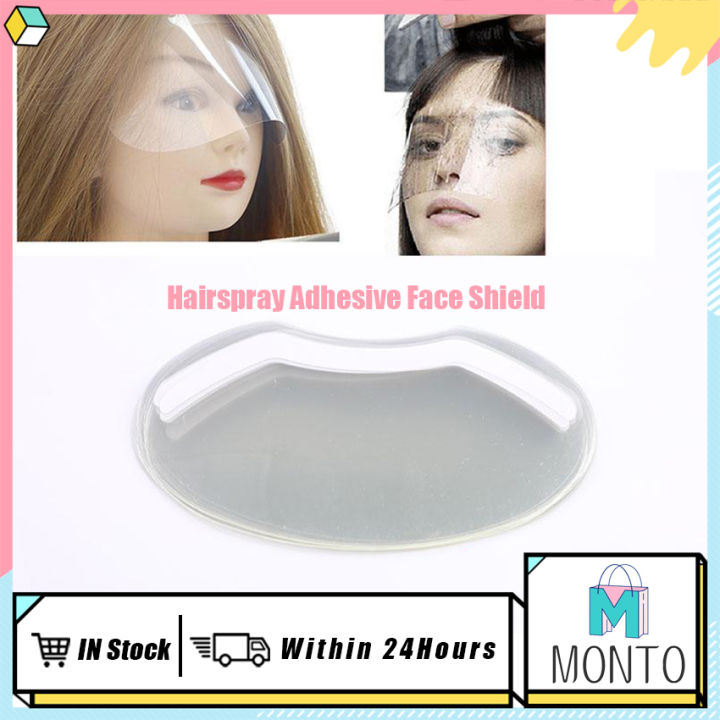 30/50 PCs/Set Clear Face Hairspray Shield Film Disposable Hair Salon ...