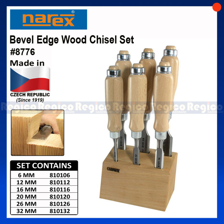 Narex Bevel Edge Wooden Wood Chisel Set Woodworking tools #877601 ...