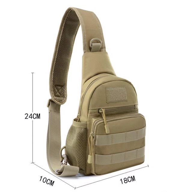 TACTICAL SIDE BAG CROSS BODYBAG ANTI THEFT SLING BAG #0730 | Lazada PH