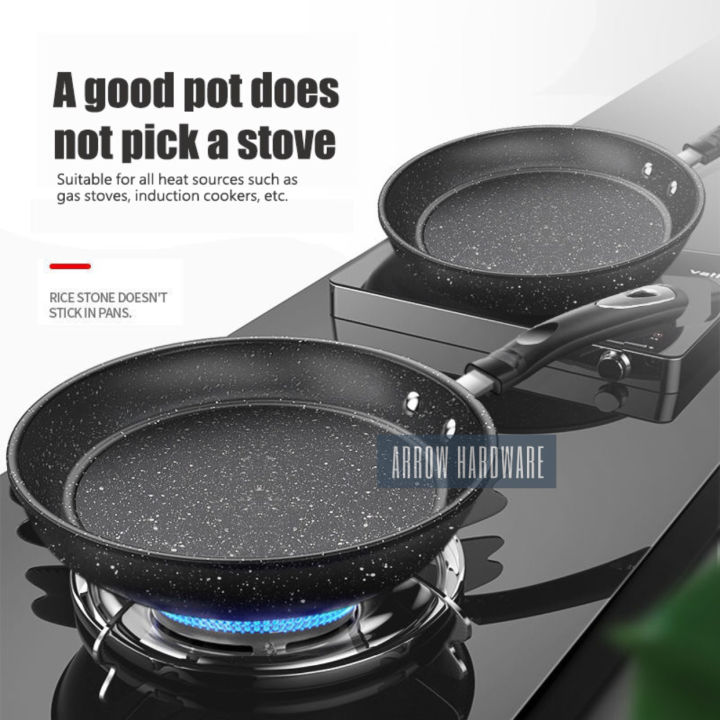 Korean Style Frying Pan Made in Germany non stick food pot pancake pan ...