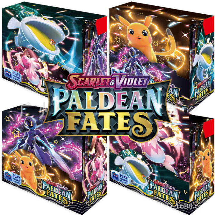 🌟GIÁ SỐC🌟 Hộp Bài Pokemon 36 Gói 360 Thẻ Paldean Fates Obsidian Flame ...