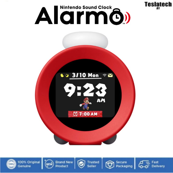 Nintendo Sound Clock Alarmo Electronic Clock Interactive Alarm Clock ...
