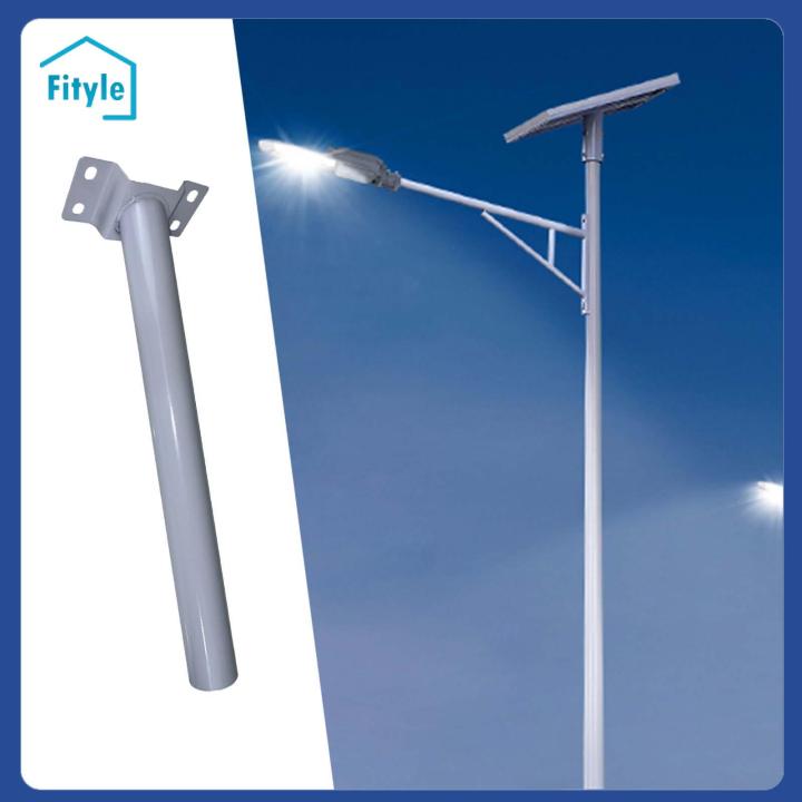 Fityle Extension Pole Street Light Pole Mount for Wall Mounted Tire ...