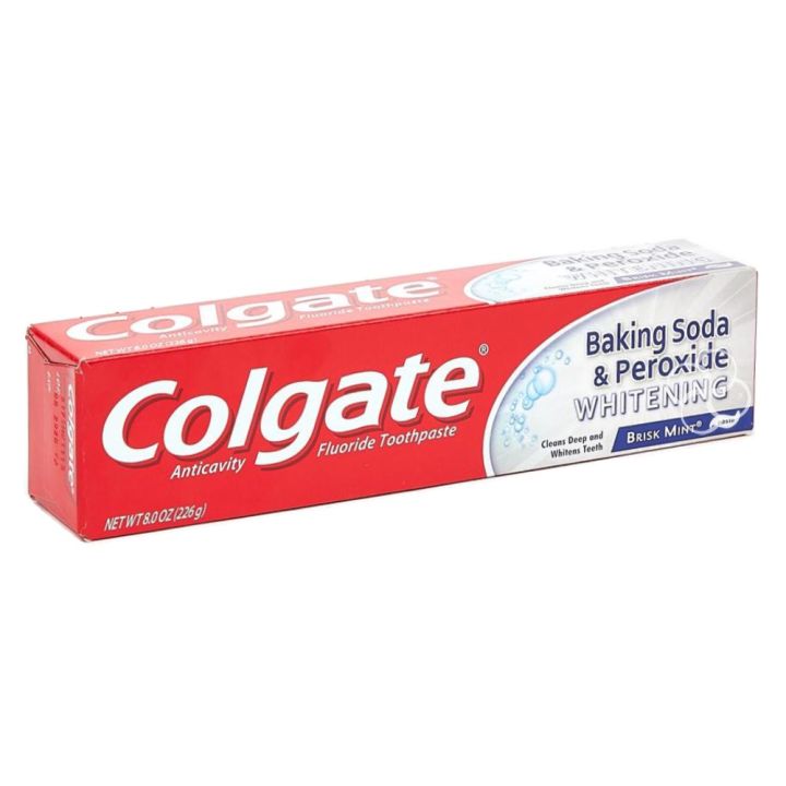 Colgate Baking Soda & Peroxide Whitening Toothpaste 226g | Lazada PH