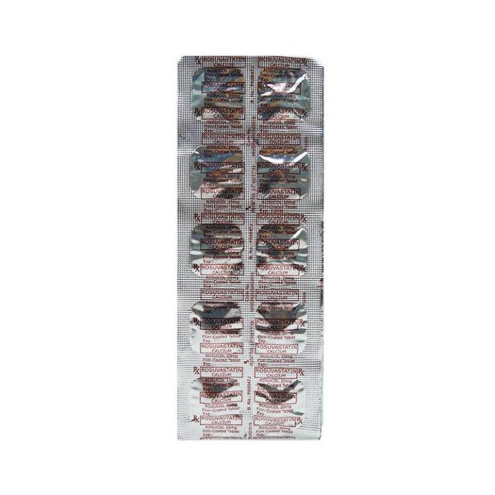 Rx: Rosucol 20mg Tablet | Lazada PH