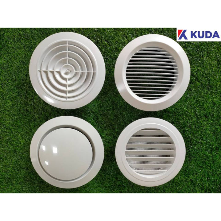 Air Vent Extract Valve Grille Round Diffuser Ducting Ventilation Cover ...