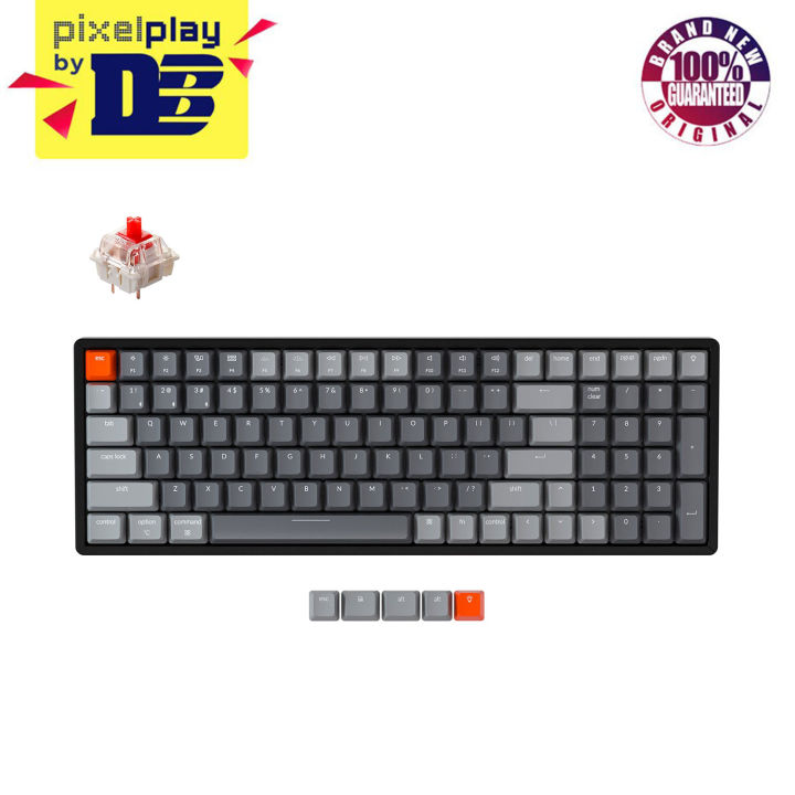 Keychron K4 V2 RGB Backlight Aluminum Hot-Swap 96% Wireless Mechanical ...