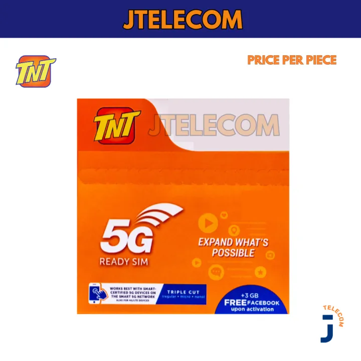 TNT Sim Card 5G Long Expiry | Lazada PH