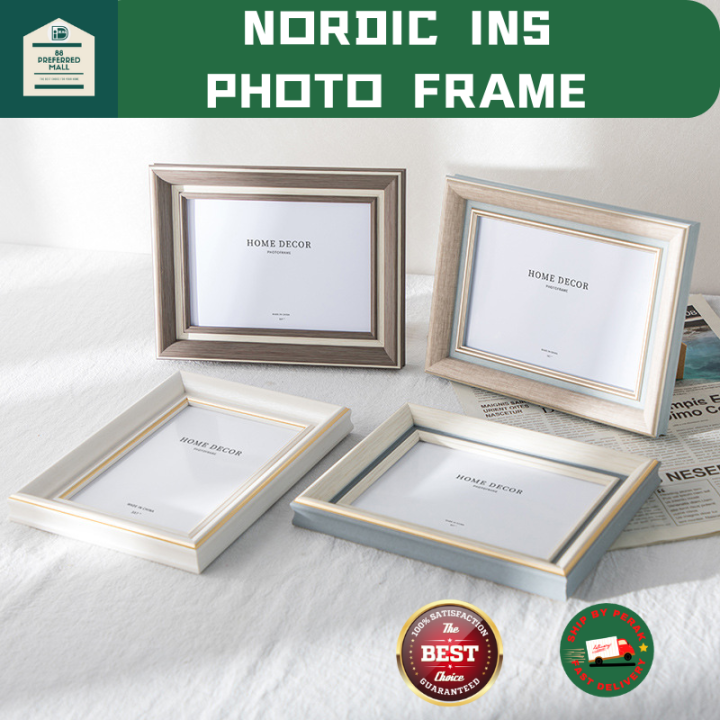 Photo Frame Nordic ins style Simple beauty and light luxury photo frame ...