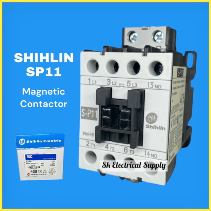 SHIHLIN SP11 Magnetic Contactor | SK Electrical | Lazada PH