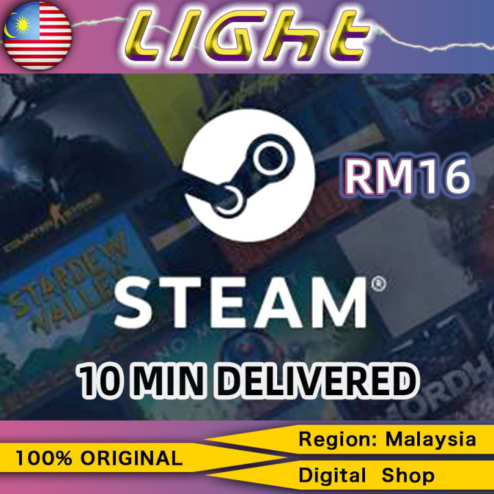 Steam Wallet Code MALAYSIA RM16 Steam Gift Card Malaysia Steam Wallet ...
