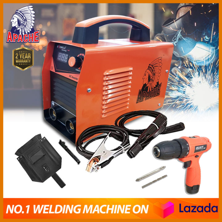 【COMBO SET】APACHE ExoWELD® | USA Technology | MMA-230IE Portable ...