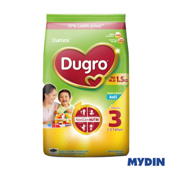 Dumex Dugro 3 Original (1.5Kg) | Lazada