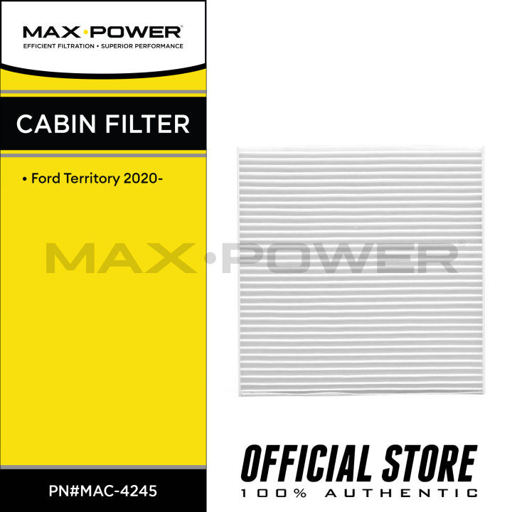 Roadfit MAX POWER Cabin Air Filter for Ford Territory 2020- MaxPower ...