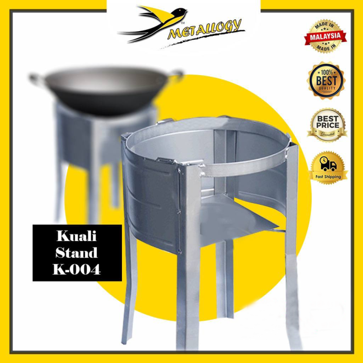Metallogy Big Kitchen Gas Stove Stand Kuali Dapur Stand Stove Pan Steel ...