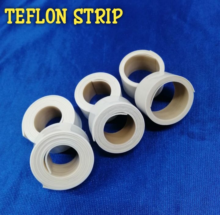 TEFLON STRIP FOR PRESSER FOOT SEWING MACHINE SIZES: 0.5MM, 1.0MM, 1.5MM ...