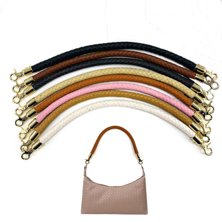 30/40/60cm Artificial PU Bag Belt Braided Bag Handle Shoulder Strap DIY ...