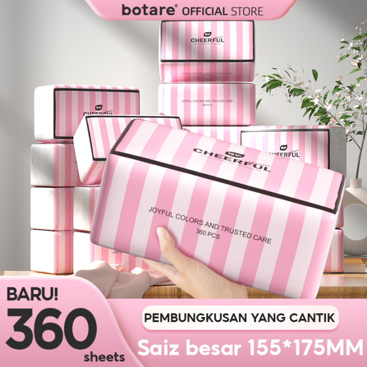 Botare pink packs Air-Cushion Face Tissue Paper (20 Packs) | Lazada