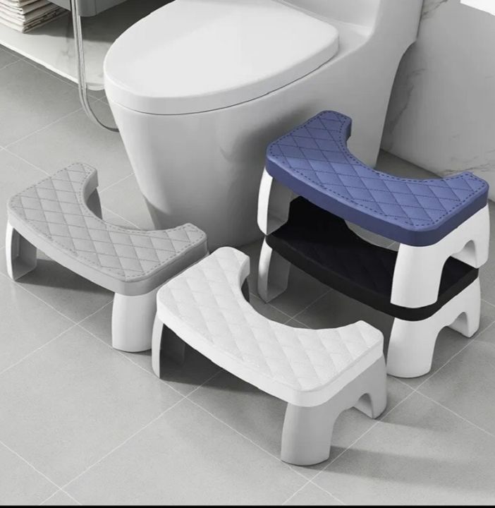 Bathroom Toilet Squat Stool Seat Portable Removable Non-slip Toilet ...