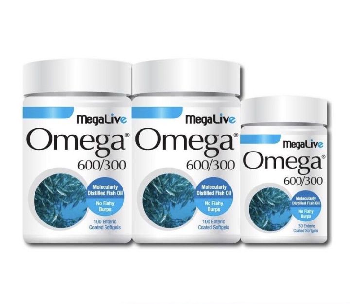[FM PHARMACY]*Voucher* MegaLive Omega 600/300 (100's x 2 FOC 30's) [EXP ...