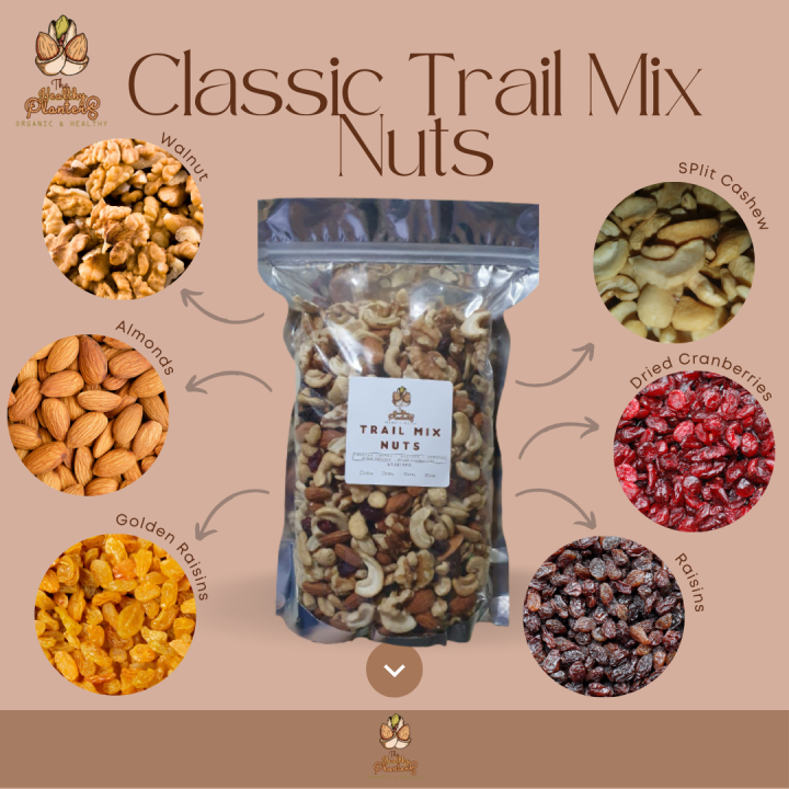 Classic Trail Mix Nuts (250 GRAMS) (NEW BROWN PACKAGING) | Lazada PH