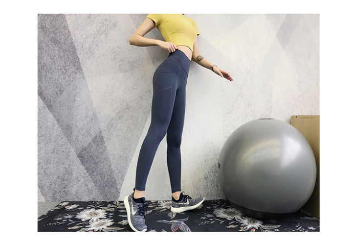 OkLetsGo. กางเกงออกกำลังกายผู้หญิงขายาว มี 3 สี ดำ น้ำเงิน เขียว กางเกง ...