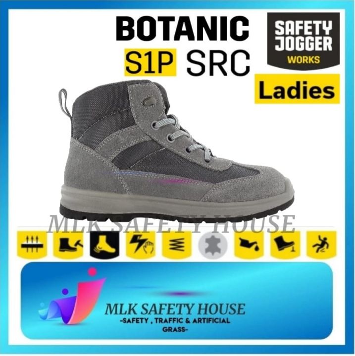 Safety Jogger Safety Shoe/ Safety Boots - Botanic with Toecap (Ladies ...