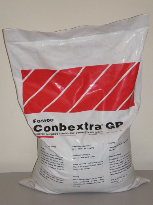 FOSROC CONBEXTRA GP GENERAL PURPOSE NON SHRINK CEMENTITOUS GROUT X 25KG ...