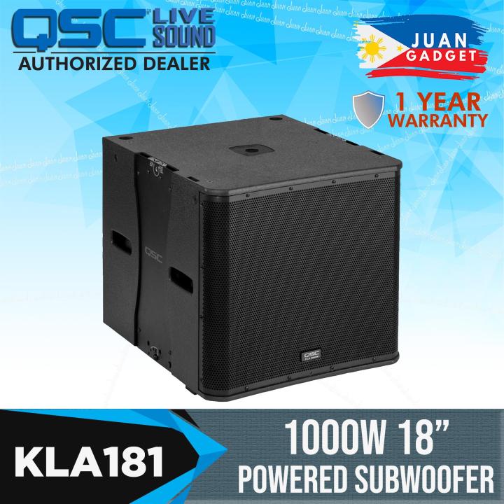 QSC KLA181 1000W 18" Powered Subwoofer | JG Superstore | Lazada PH