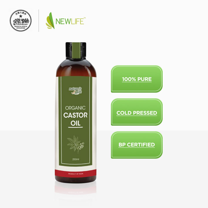 NewLife Organic Castor Oil (250ml) | Lazada Singapore