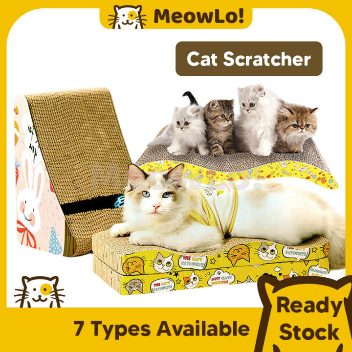 MeowLo Cat Scratcher Scratching Board Cat Scratch Mat Cat Toy Cat ...