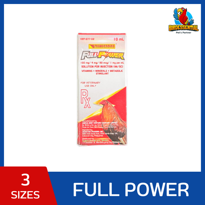 Thunderbird Full Power vitamins and minerals injectable | Lazada PH
