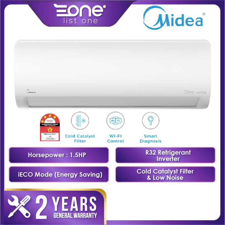【Installation】Midea ( MSXS-10CRDN8 / MSXS-13CRDN8 / MSXS-19CRDN8 / MSXS-25CRDN8 ) Xtreme Save ...