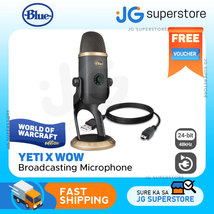 Blue Professional Streaming USB Mic with Blue Voice Feature for Gaming ...