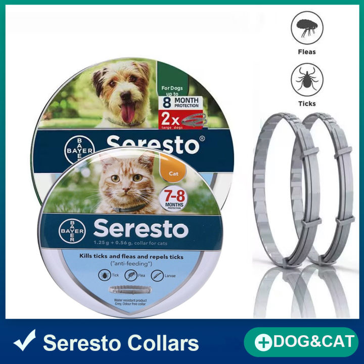 Bayer Seresto for Dogs & Seresto for Cats Vet-Recommended Flea & Tick ...