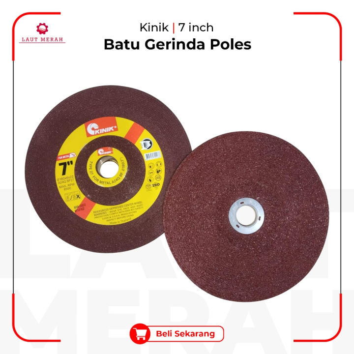 Batu Gerinda Poles / Slep KINIK 7" 7 inch | Lazada Indonesia