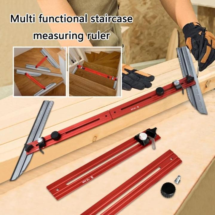 Multifunction Aluminum Stair Treads Measuring Tool Stair Treads ...