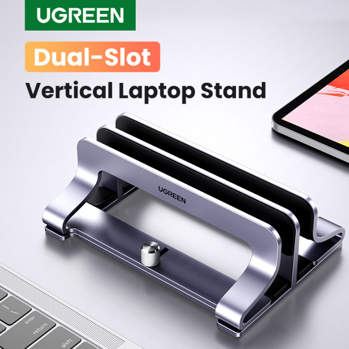 UGREEN Vertical Laptop Stand Holder Foldable Aluminum Notebook Stand ...