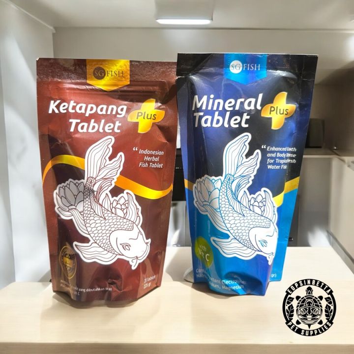 SG Fish Ketapang Tablet dan Mineral Tablet plus Vitamin C Obat ...