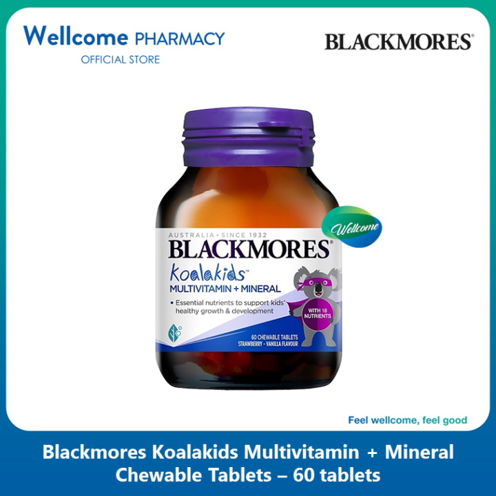 Blackmores Koalakids Multivitamin + Mineral Chewable Tablets - 60's ...