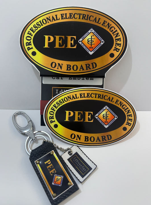 IdYourCar - Electrical Engineer EE, REE, PEE EMBLEMS | Lazada PH