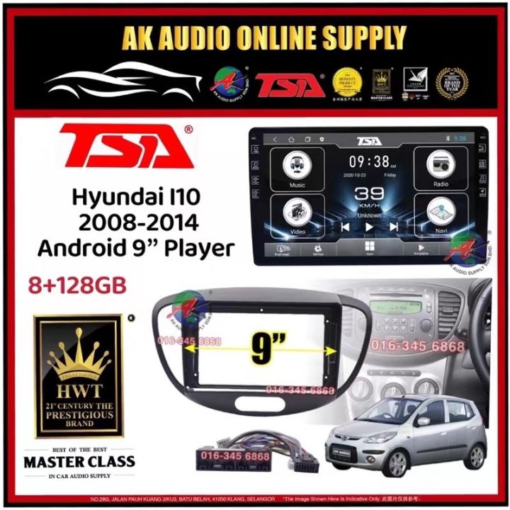 🎁Free AHD Camera 🎁 8Ram + 128GB DSP 4G Carplay TSA Hyundai I10 2008 ...