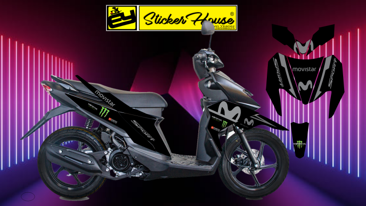 Suzuki Skydrive Sport Decals Laminated | Lazada PH