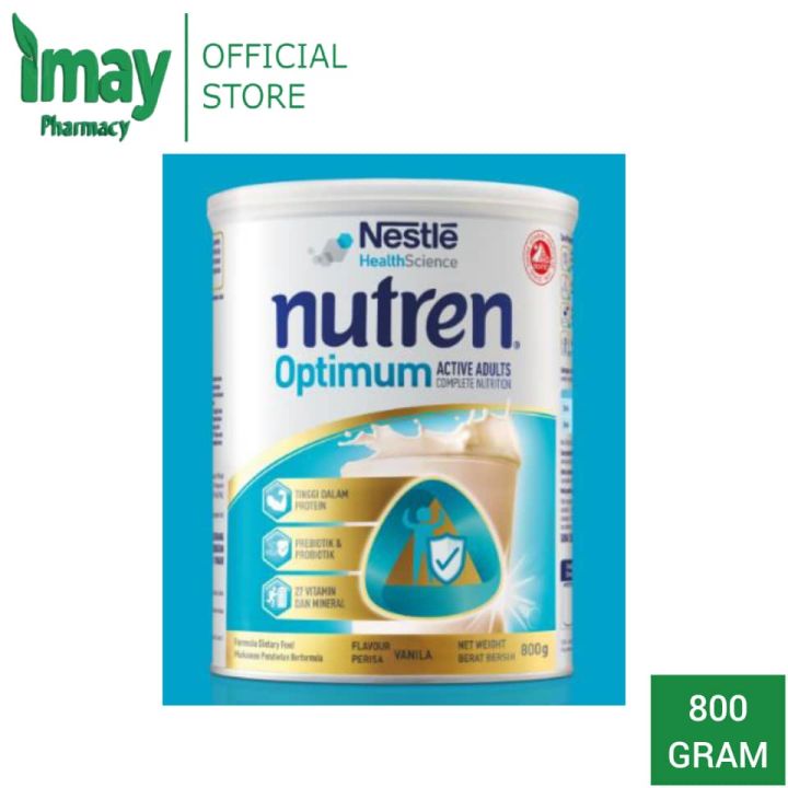 [EXP 05/2025] NESTLE NUTREN OPTIMUM 800G | Lazada