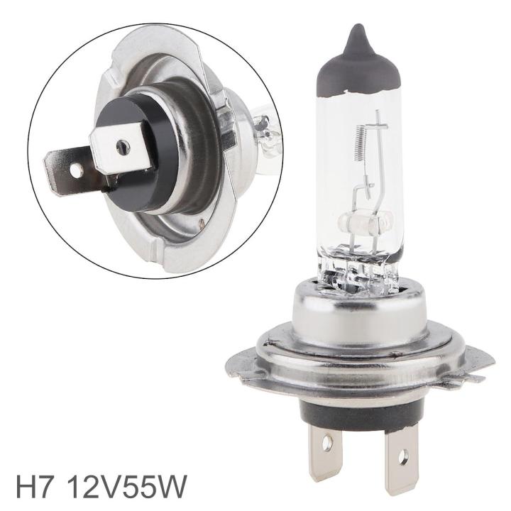 12V H7 55W 3500K Warm Clear Light Car Halogen Lamp Auto Front Headlight ...
