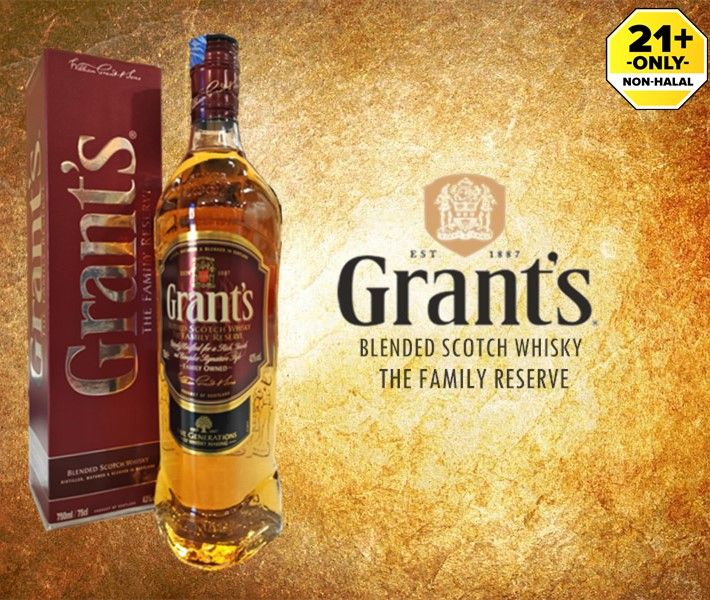 Grant's The Family Reserve Blended Scotch Whisky 750ml | Lazada