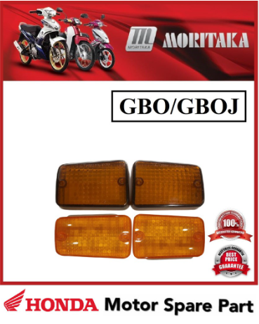 MORITAKA GBO / GBOJ SIGNAL LENS // SET LAMPU SIGNAL KIRI KANAN CERMIN ...