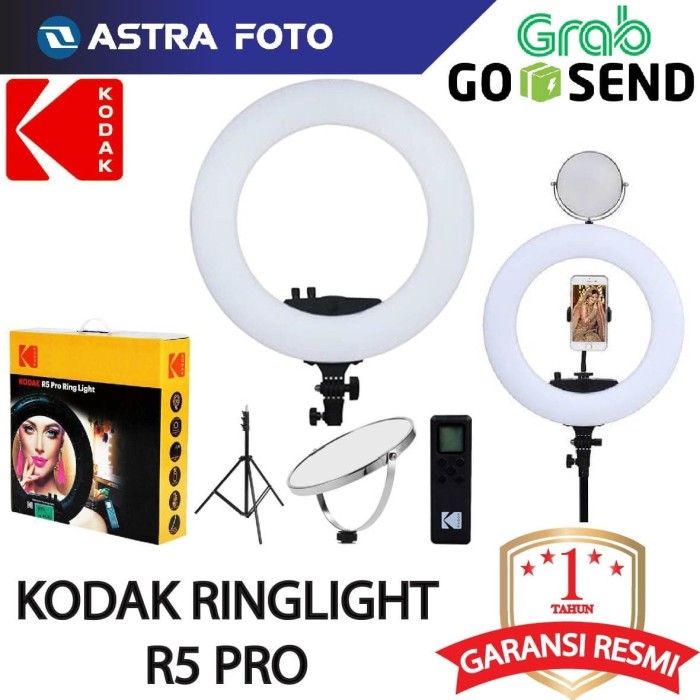 KODAK RINGLIGHT R5 PRO 18inch RING LIGHT KAMERA HP SMARTPHONE | Lazada ...